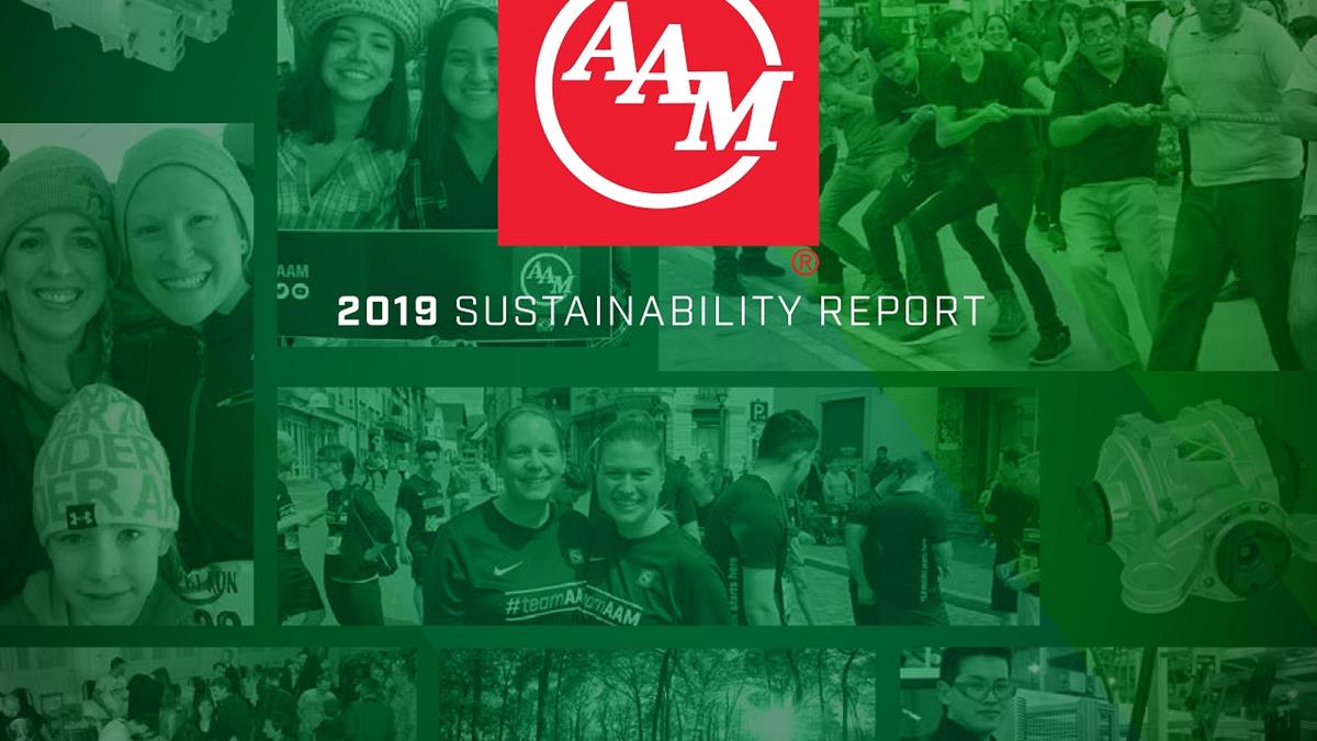 AAM Publishes 2019 Sustainability Report | PressReleasePoint