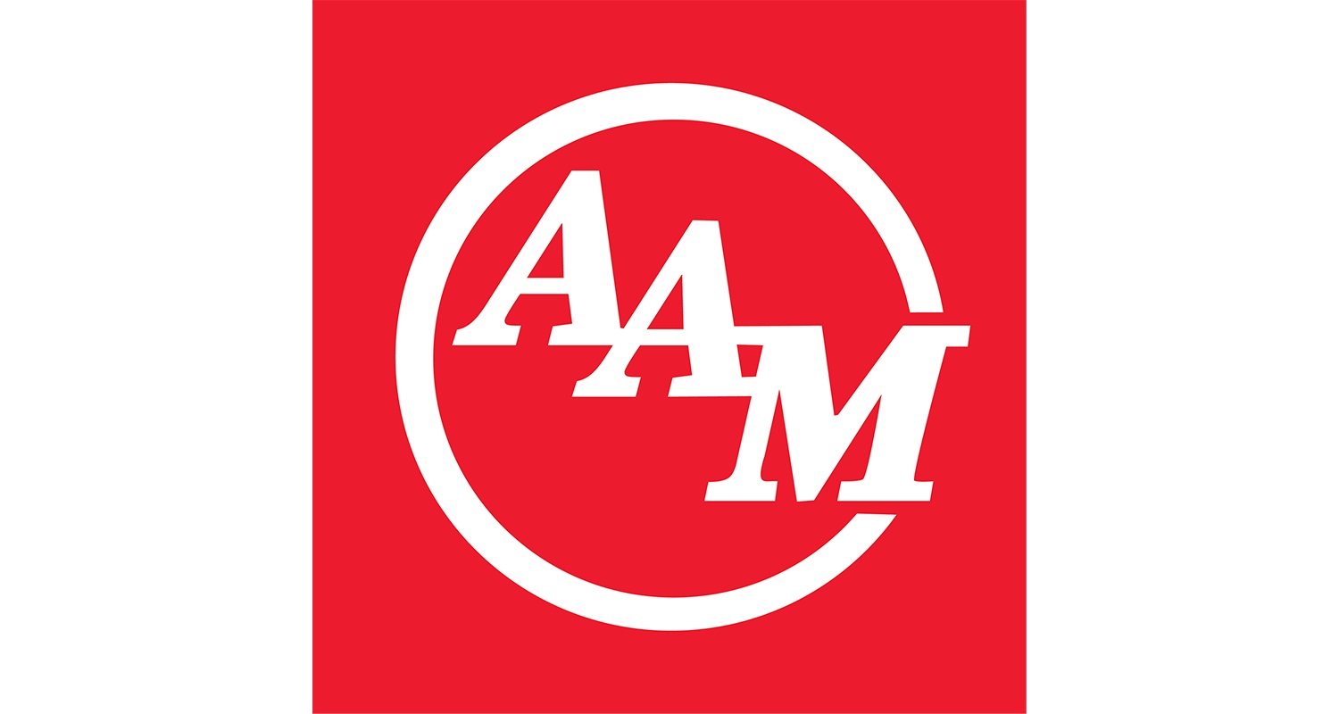 AAM to Webcast and Teleconference First Quarter 2020 Financial Results ...